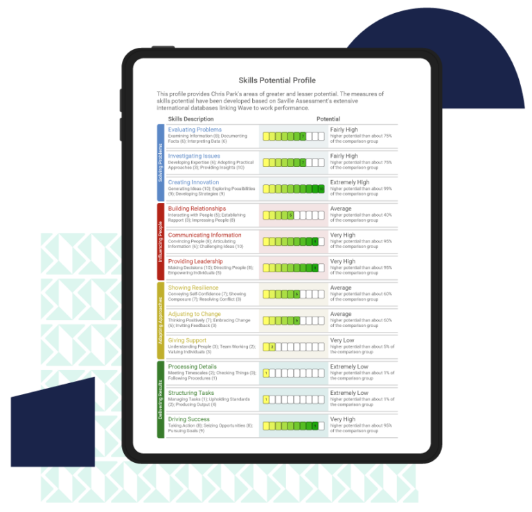 Wave® Professional & Wave Focus Styles Questionnaires - Saville Assessment